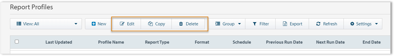 Manage Administration Reports – ANZ Digital Services Help