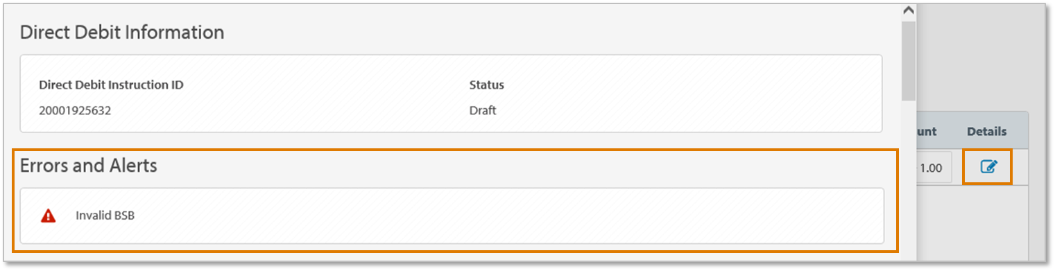 Create Direct Debit Template (Australia) – ANZ Digital Services Help