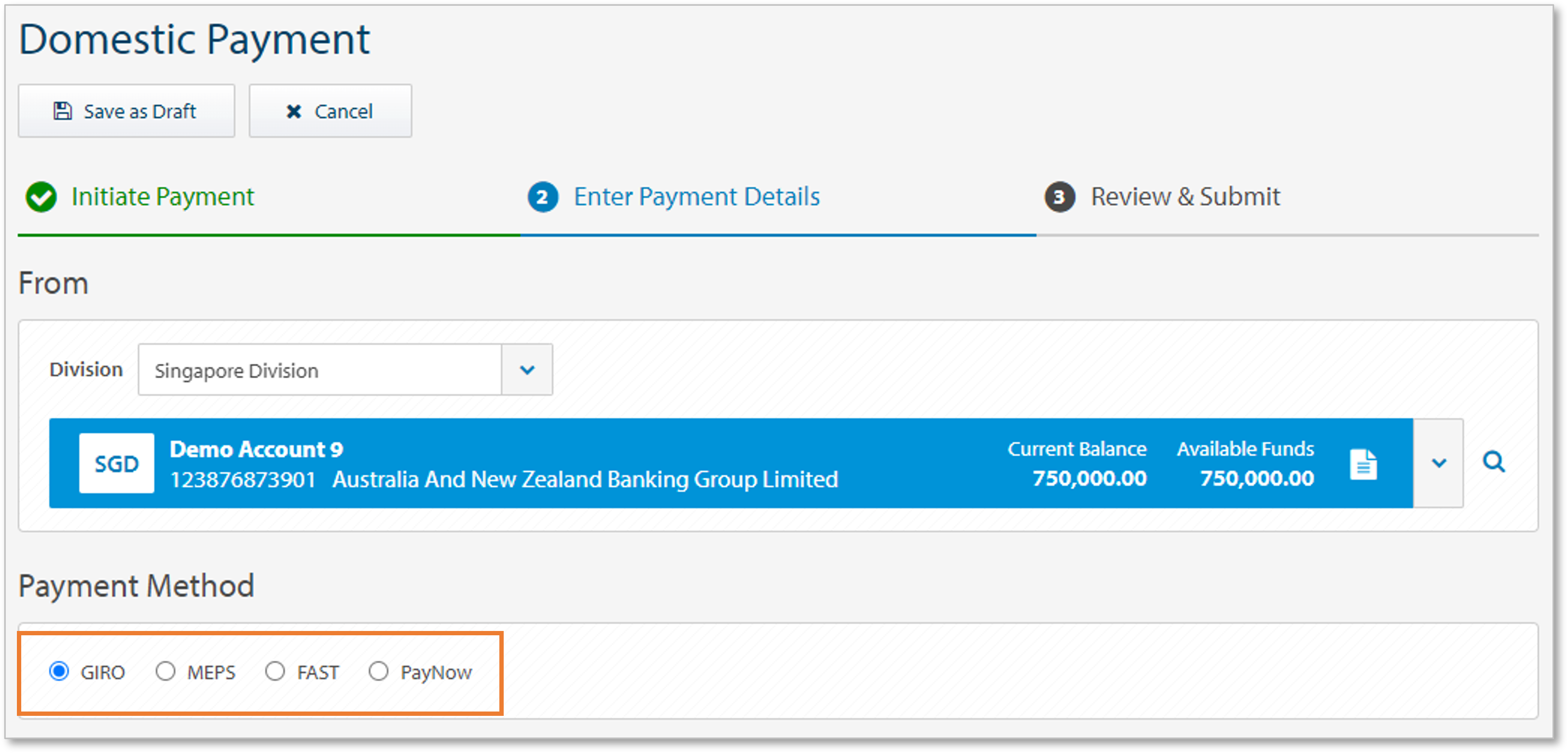 Payment Changes – ANZ Digital Services Help