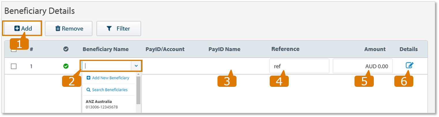 Create Osko Template (Australia) – ANZ Digital Services Help